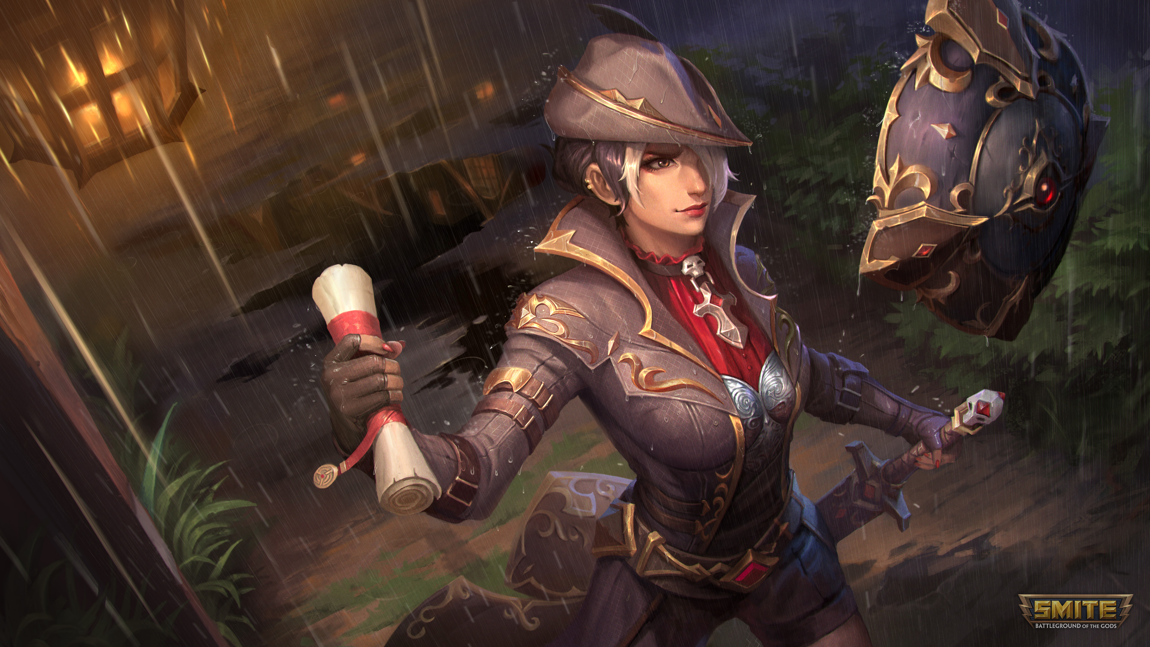 Download Amaterasu (Smite) Video Game Smite 4k Ultra HD Wallpaper