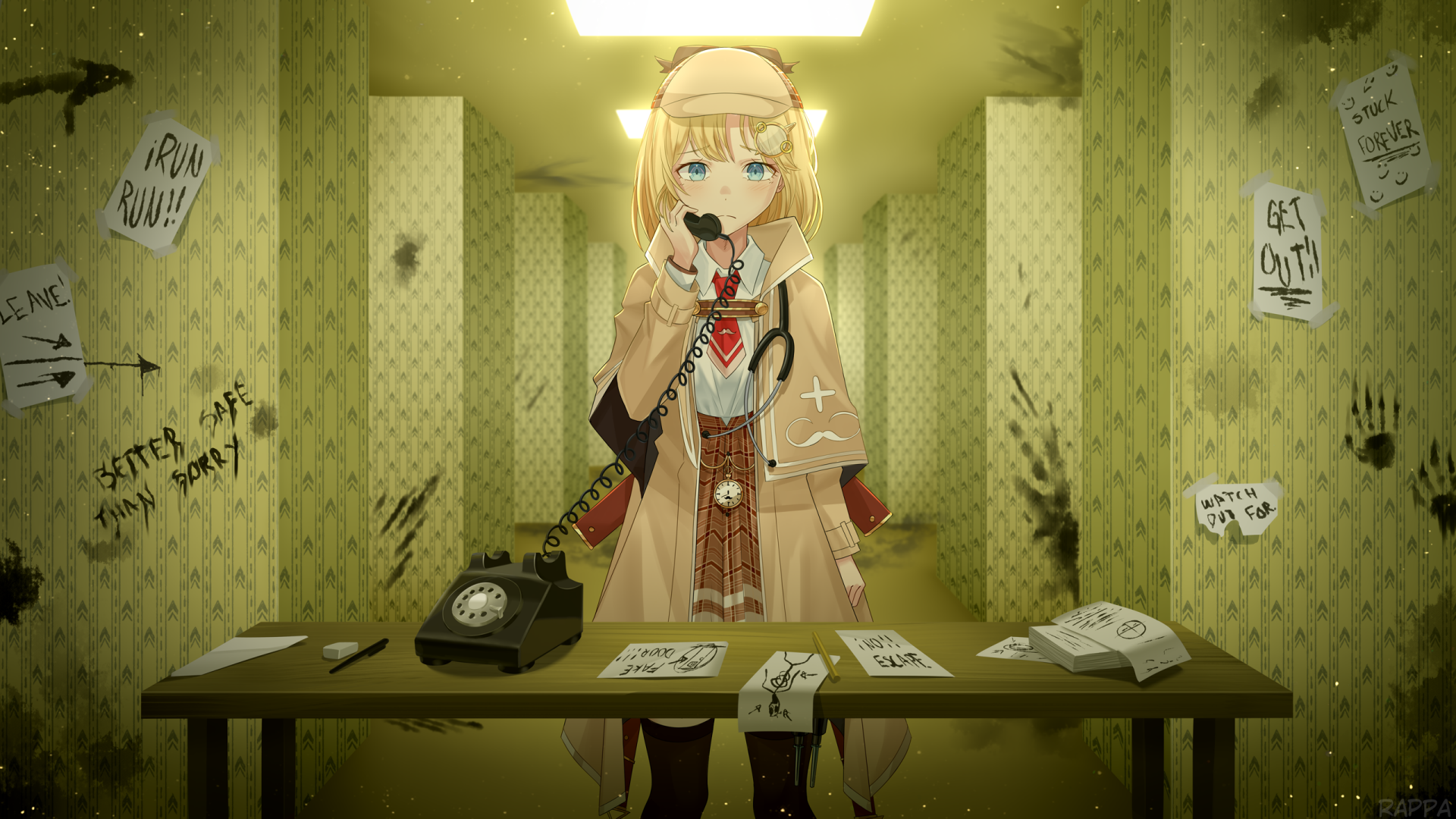 Download Hololive Watson Amelia Anime Virtual Youtuber HD Wallpaper by ...