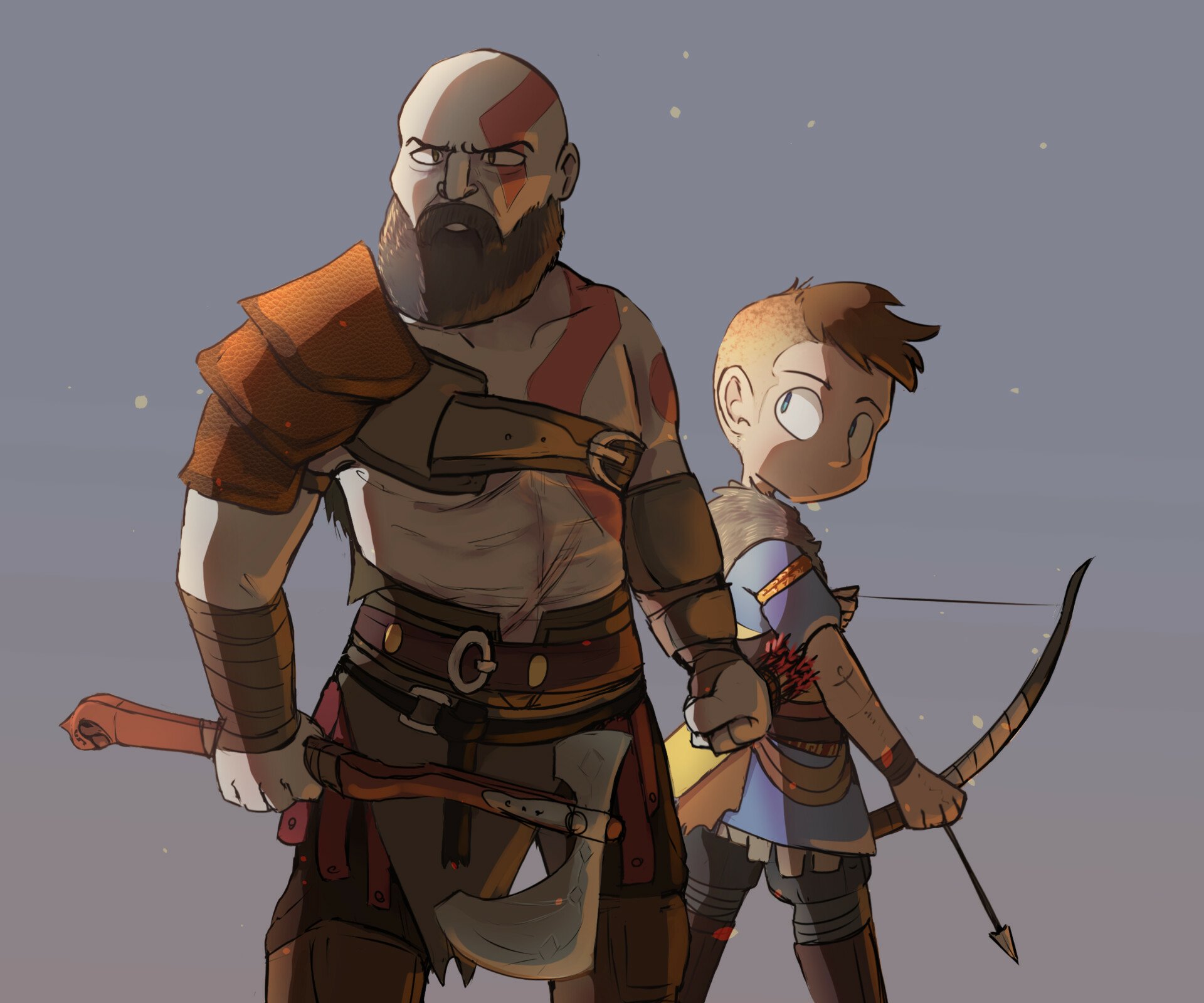 Download Atreus (God Of War) Kratos (God Of War) Video Game God Of War ...