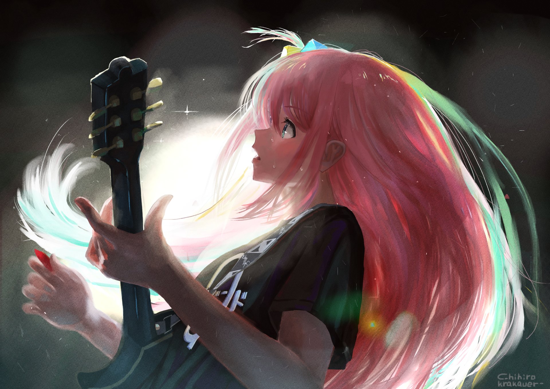 Hitori Gotou in 4K Ultra HD – Stunning Bocchi the Rock! Anime Wallpaper ...