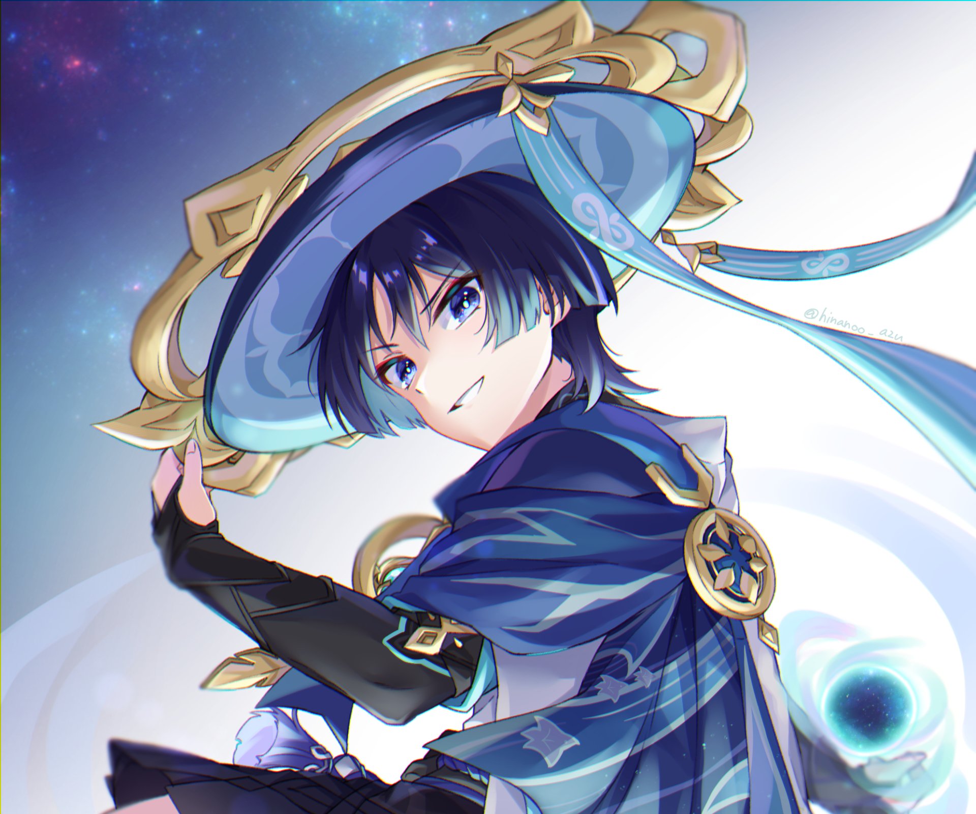 Scaramouche HD Wallpaper | Genshin Impact Video Game Art by 168_azusa