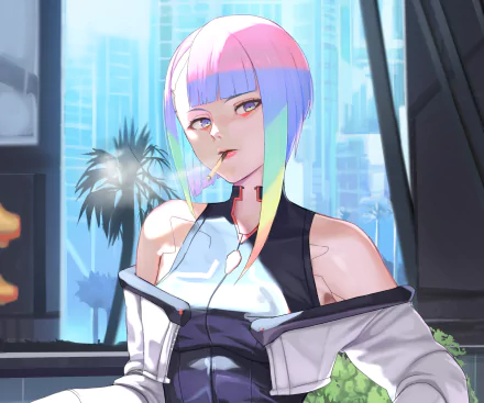 Lucy (Cyberpunk: Edgerunners) - Desktop Wallpapers, Phone Wallpaper ...