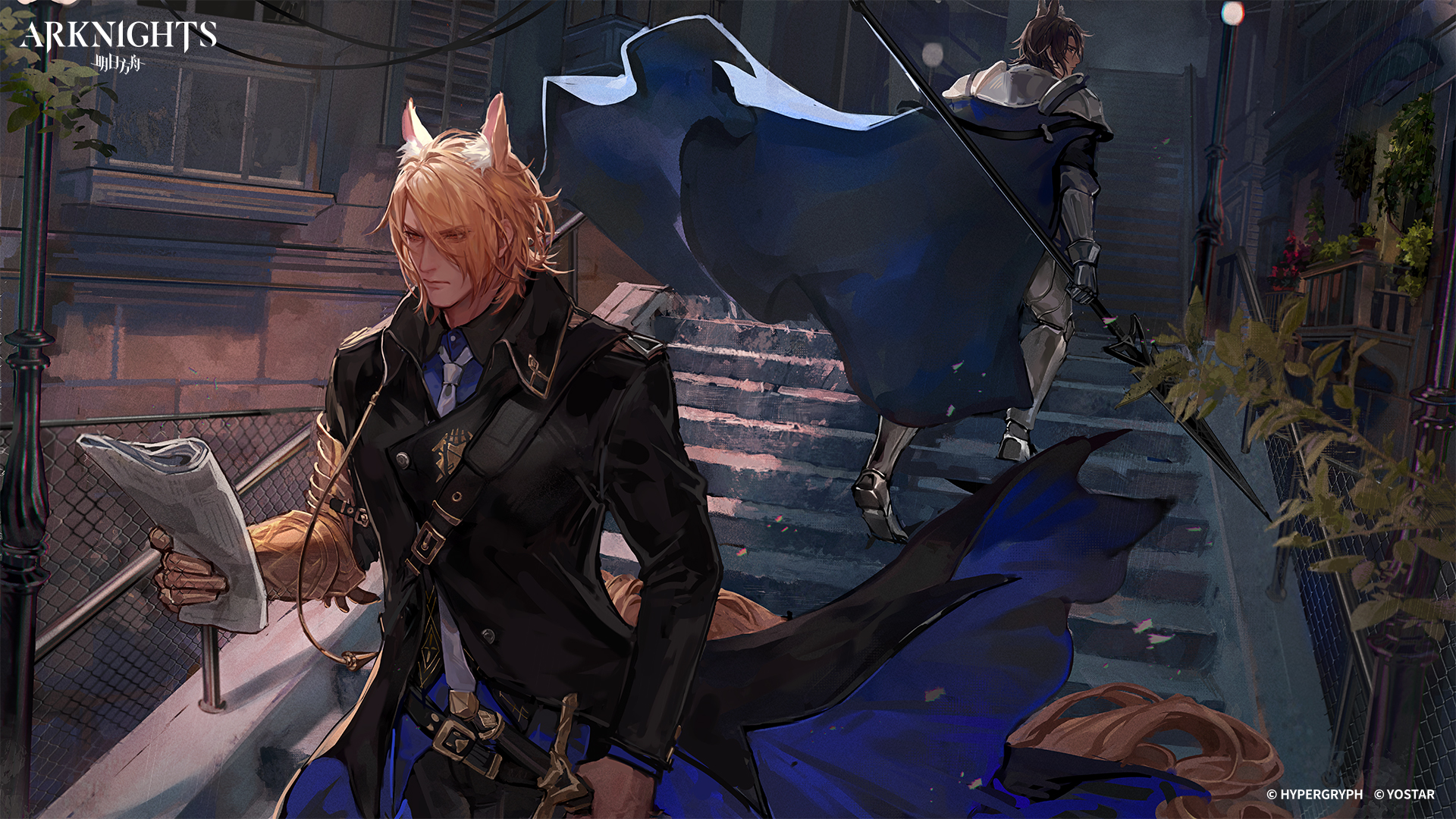 Download Młynar (Arknights) Video Game Arknights HD Wallpaper by Renos