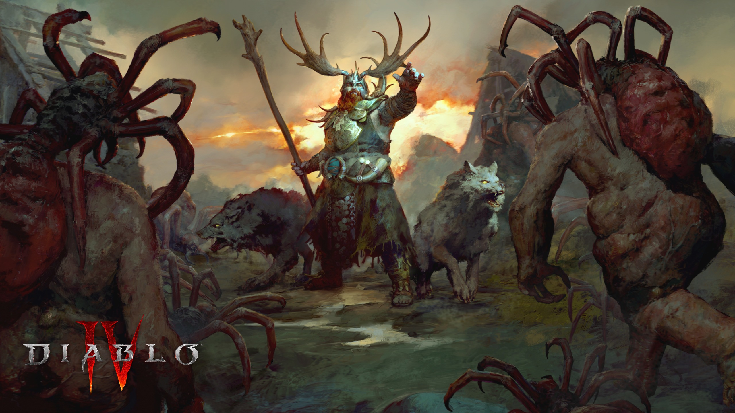 Download Video Game Diablo IV HD Wallpaper