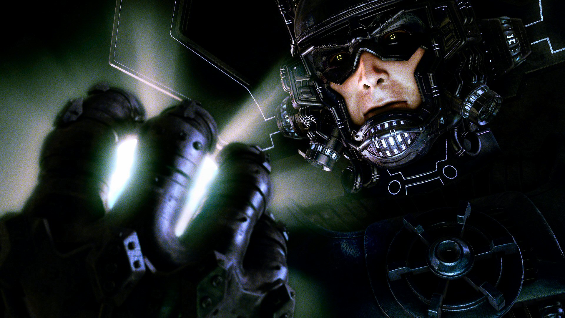 Sci Fi Cyborg HD Wallpaper