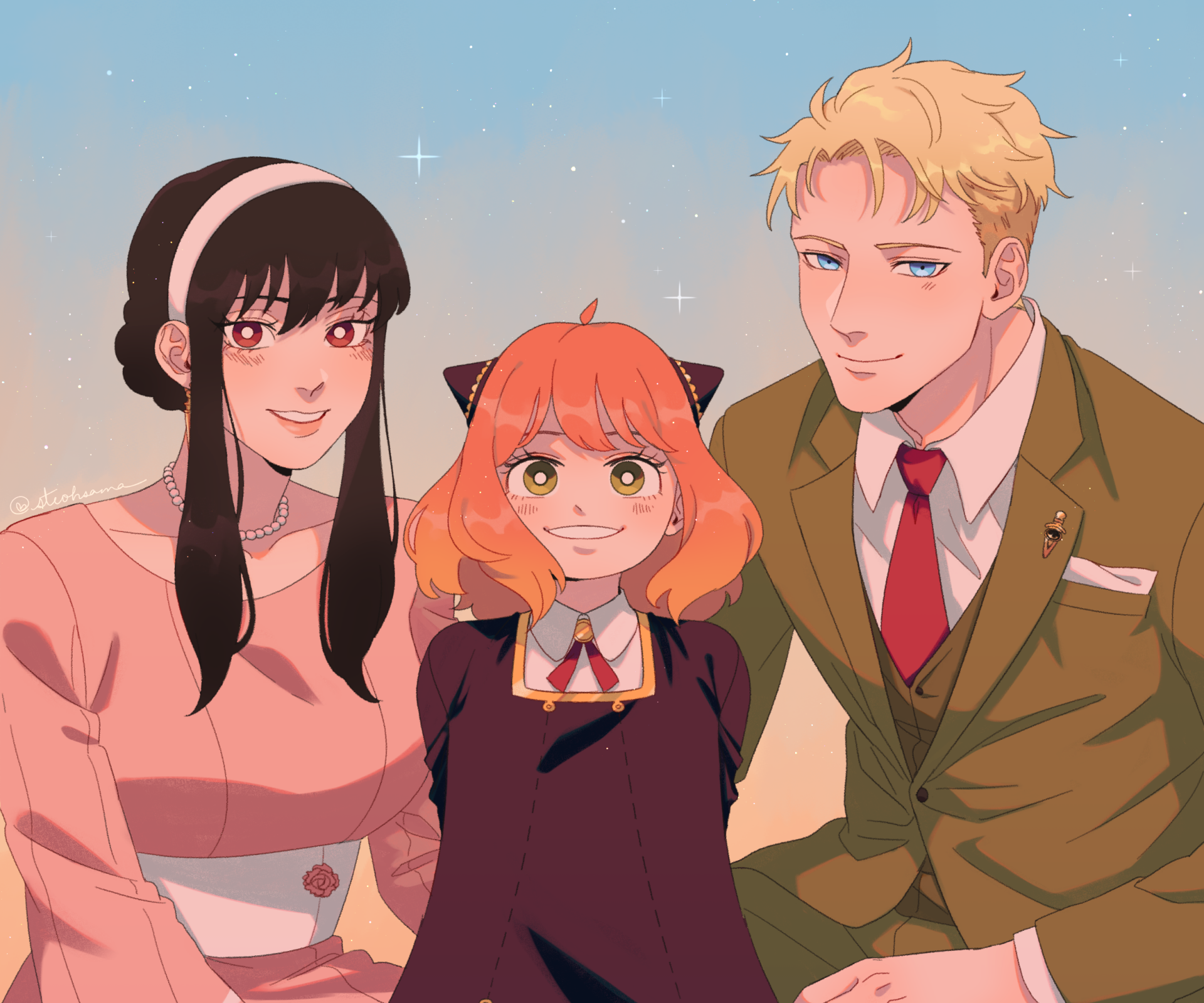 Download Yor Forger Loid Forger Anya Forger Anime Spy X Family HD ...