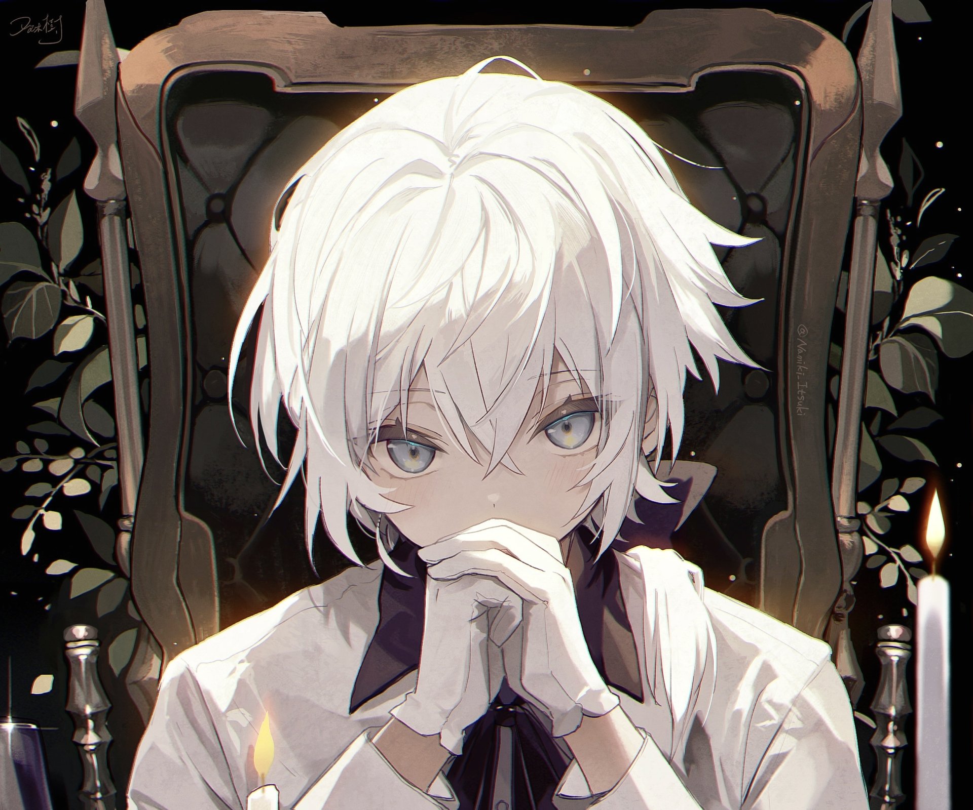 Download Anime Boy Candle Anime Boy HD Wallpaper