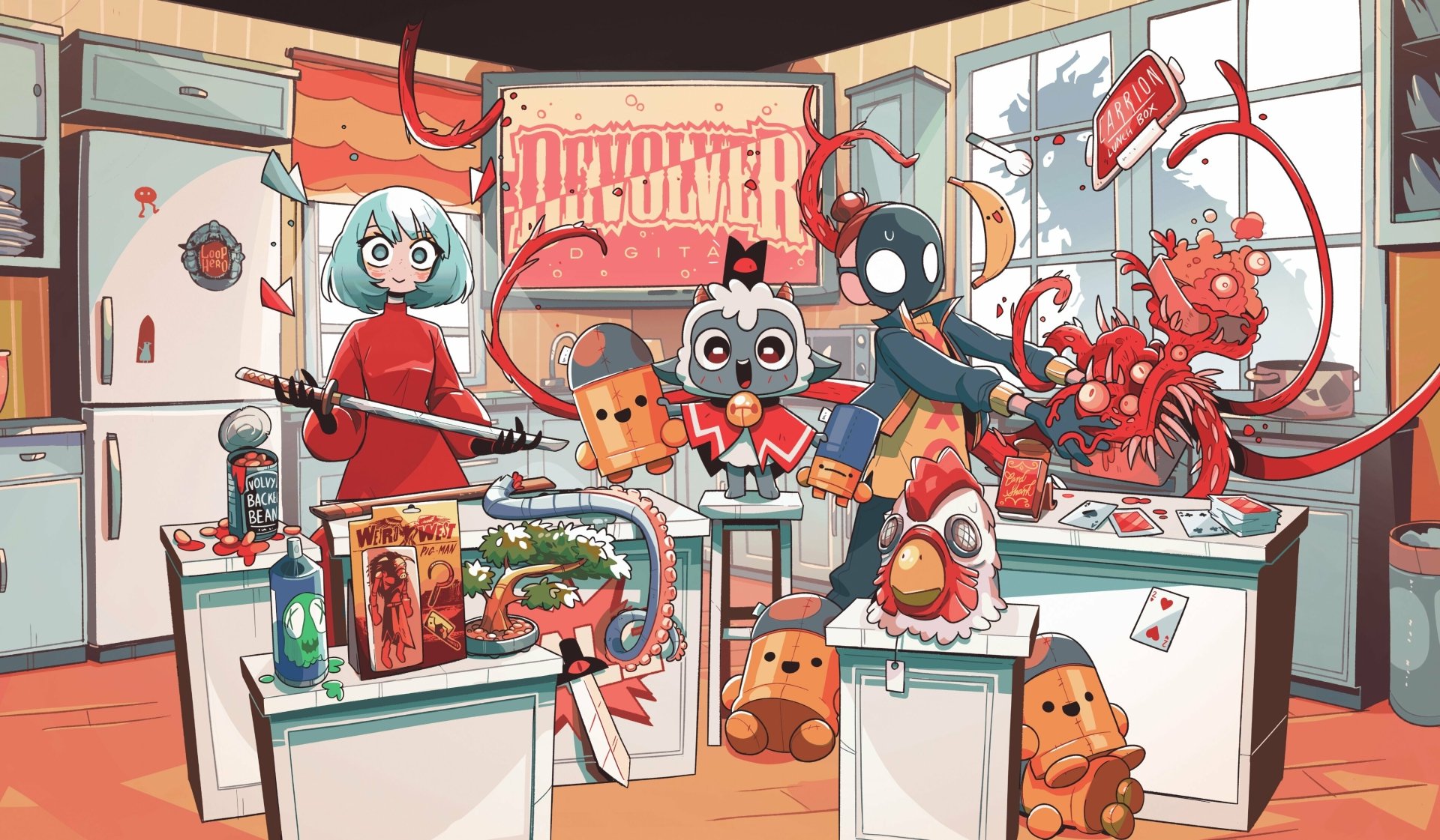 Download Video Game Crossover 4k Ultra HD Wallpaper