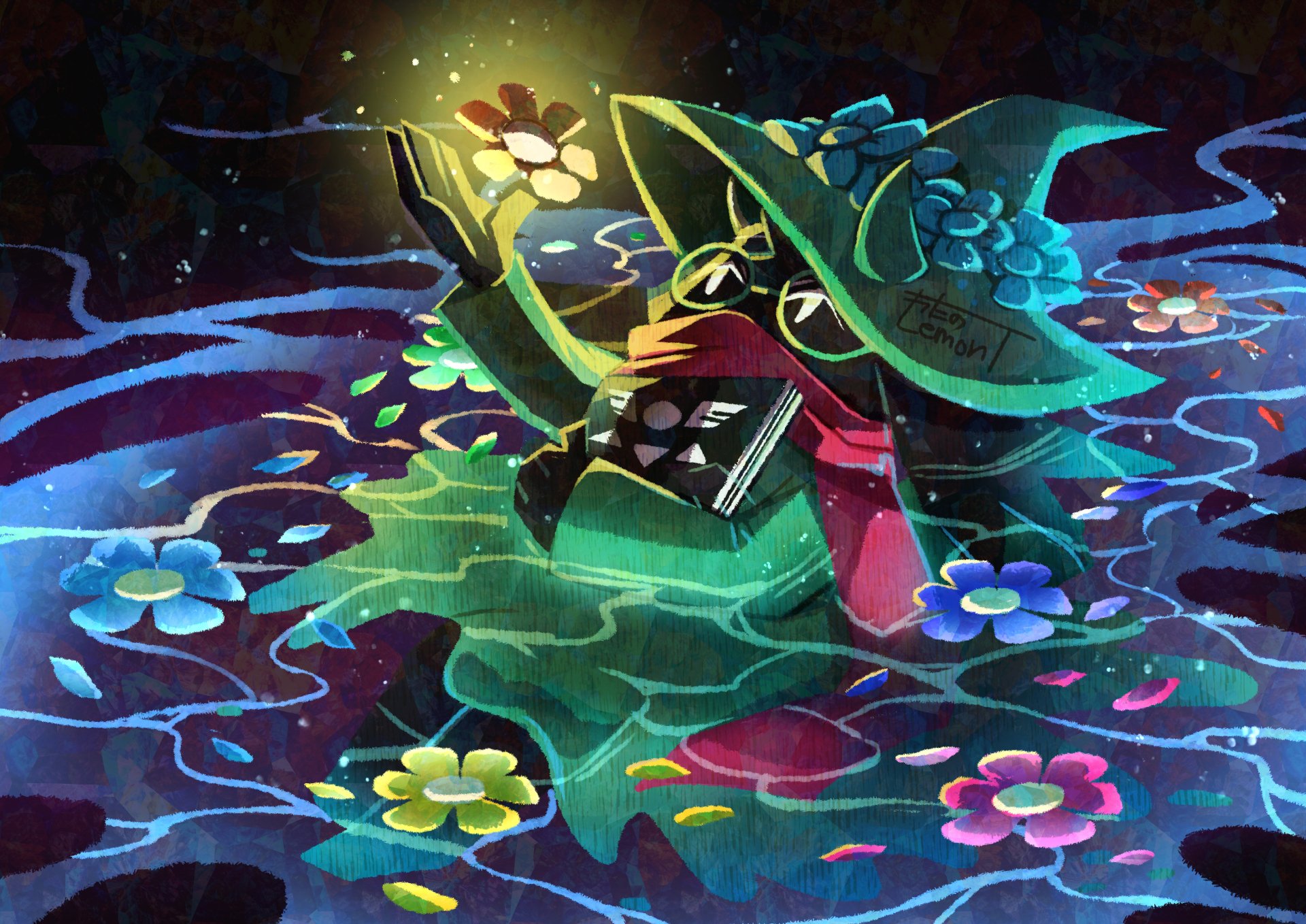 Ralsei’s Magical Journey – 4K Ultra HD Deltarune Video Game Wallpaper ...