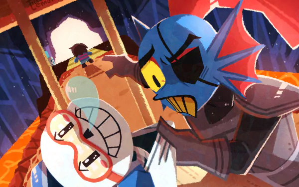 Undyne the Undying 8K Ultra HD Wallpaper by Alyssa Gerwig