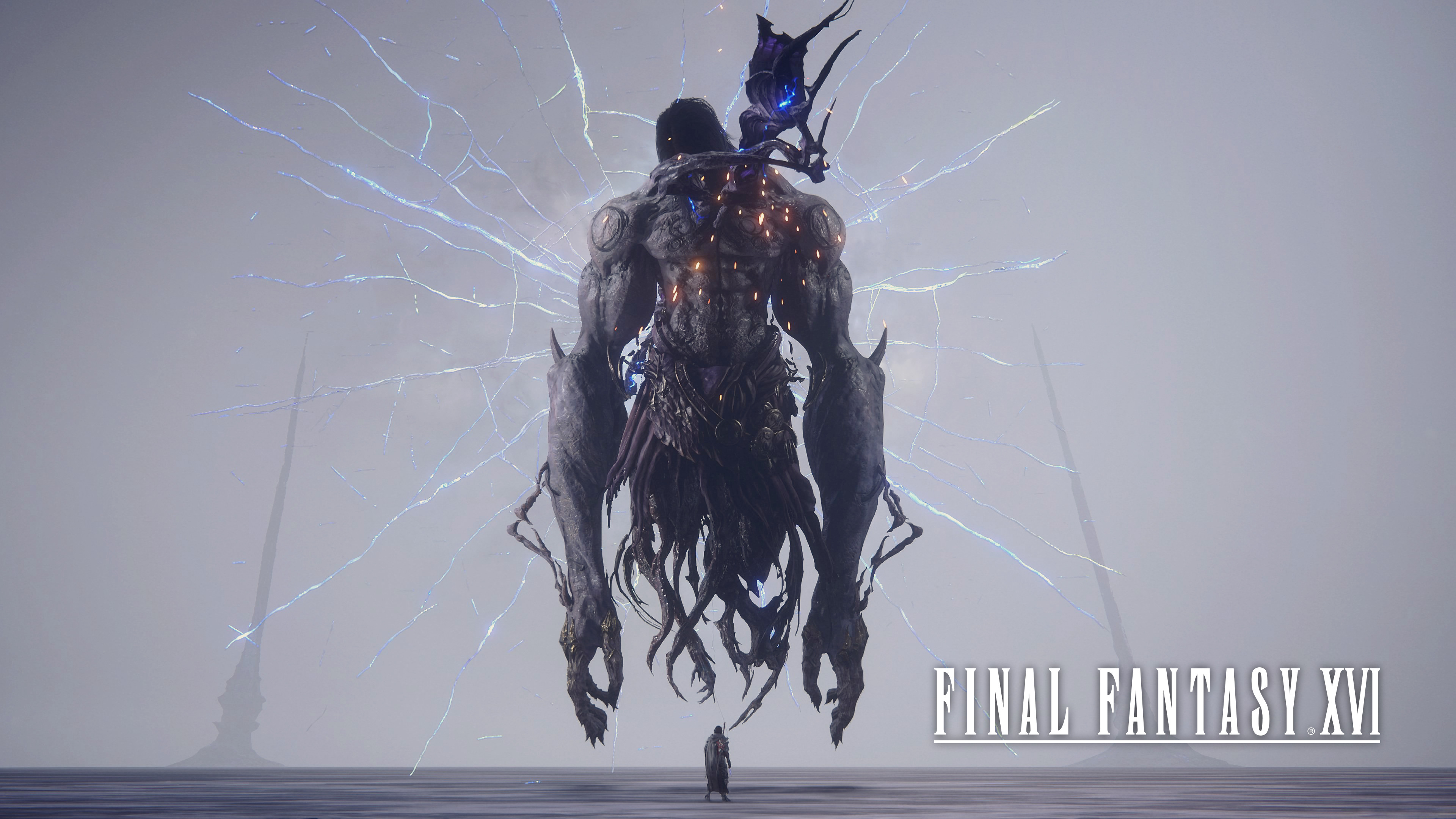 Final Fantasy 16 HD Wallpaper - Majestic Fire Beast