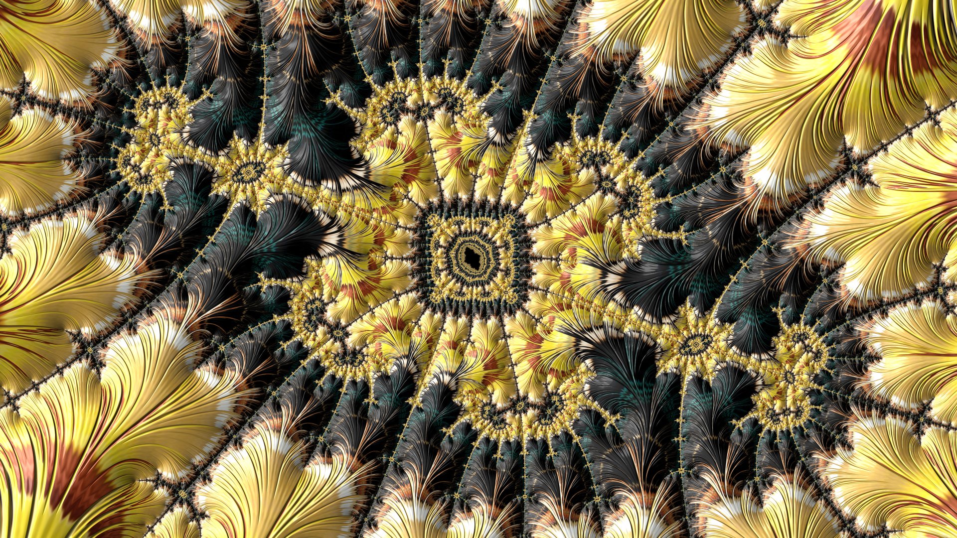 Fractal Art for your Desktop - Bee fur Yellow and Black by Dr-Pen ...