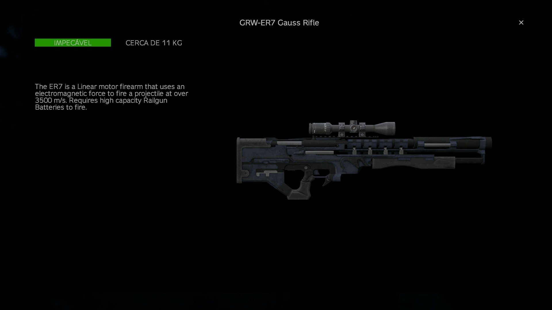 Gauss Rifle by LoneWalker