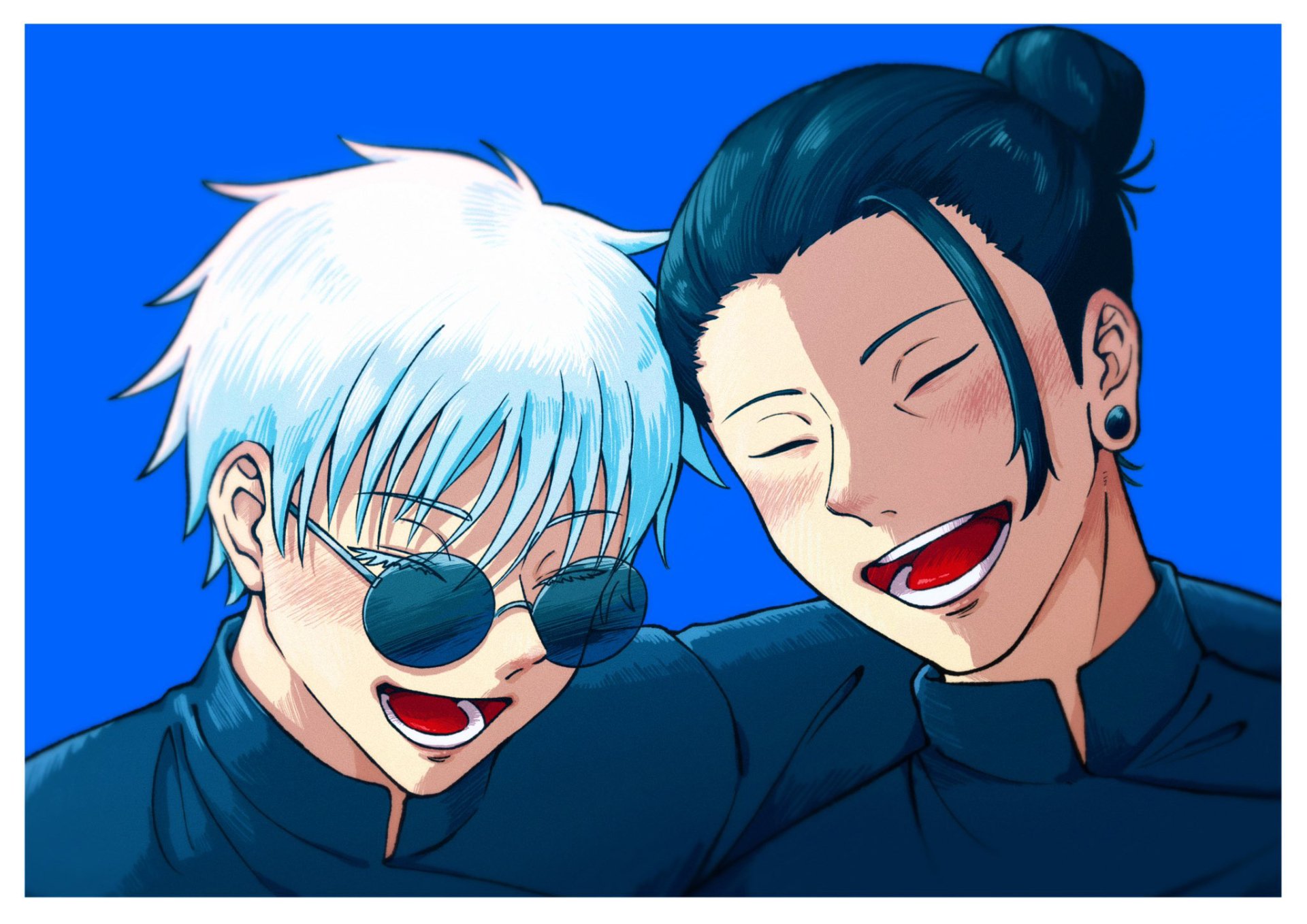 Gojo & Geto HD Wallpaper – Jujutsu Kaisen Anime Duo by 信号機