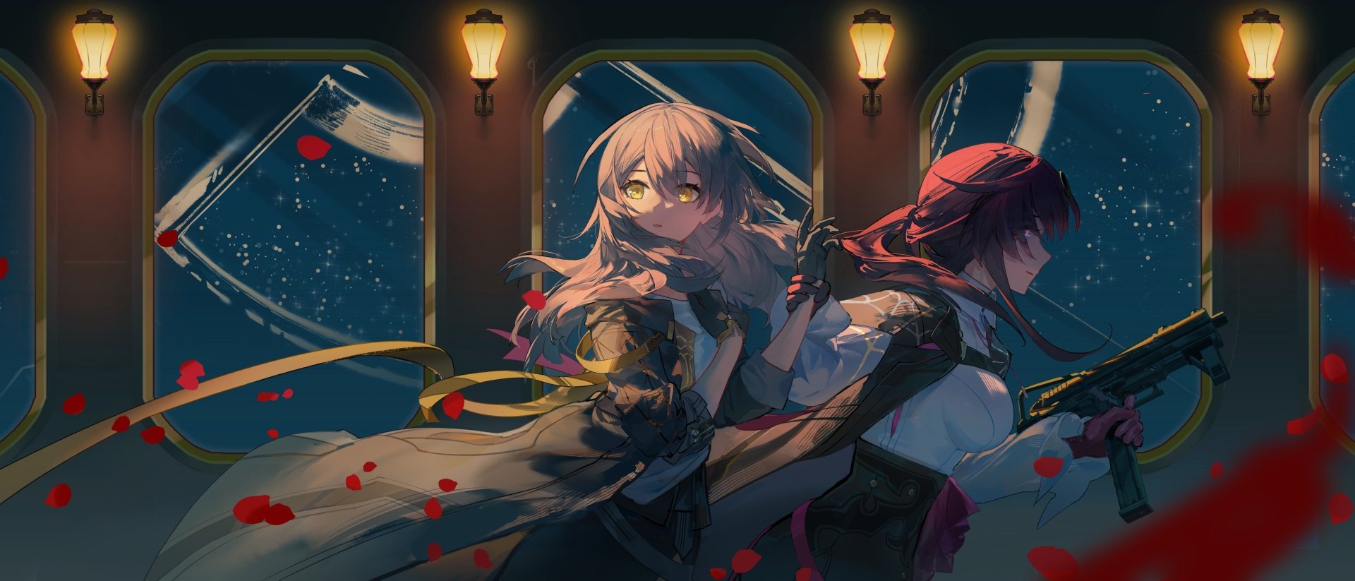 Stelle & Kafka Unite: Honkai Star Rail 4K Ultra HD Epic Wallpaper by Yujiu1
