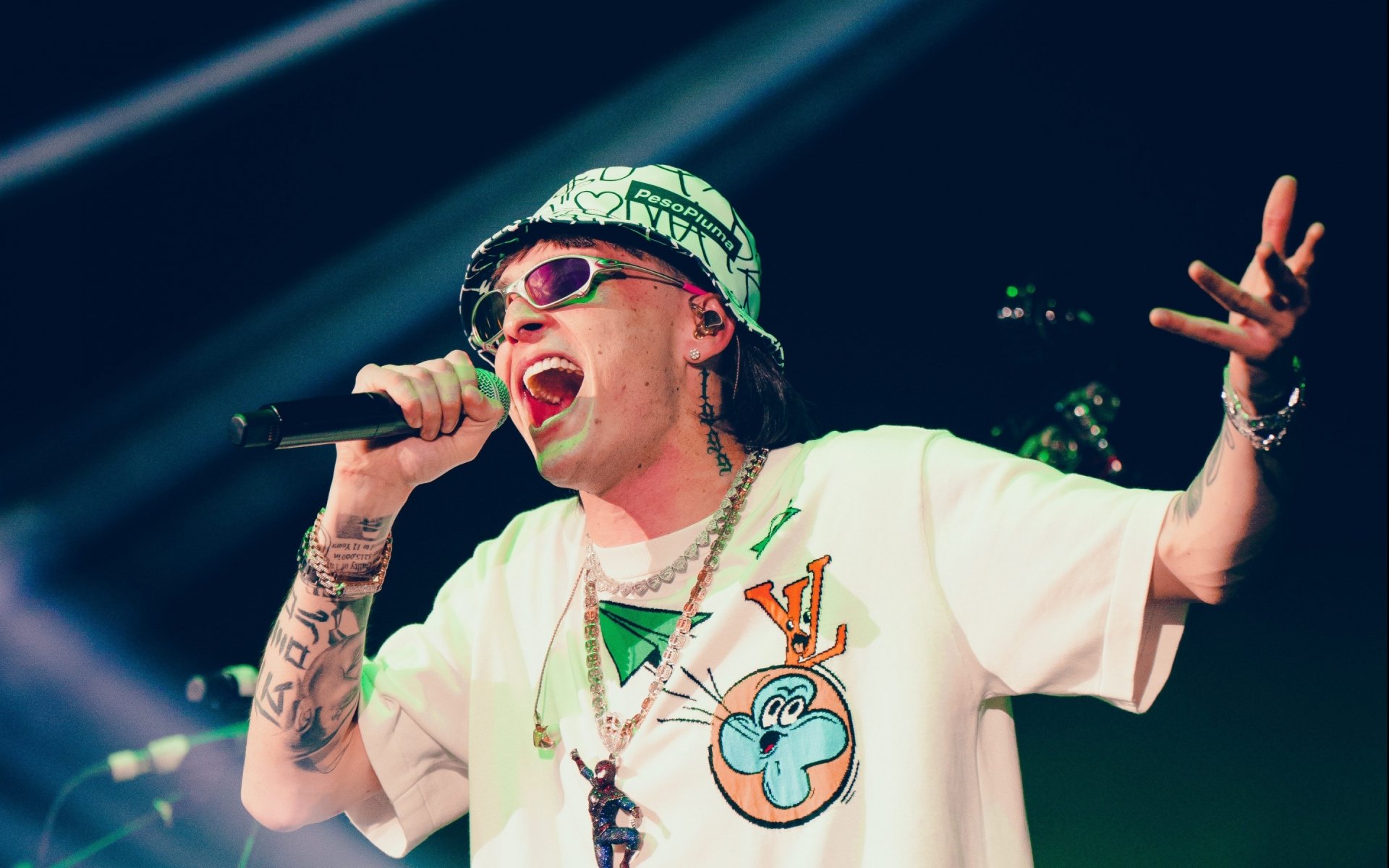 Peso Pluma Inspired Singer HD Wallpaper