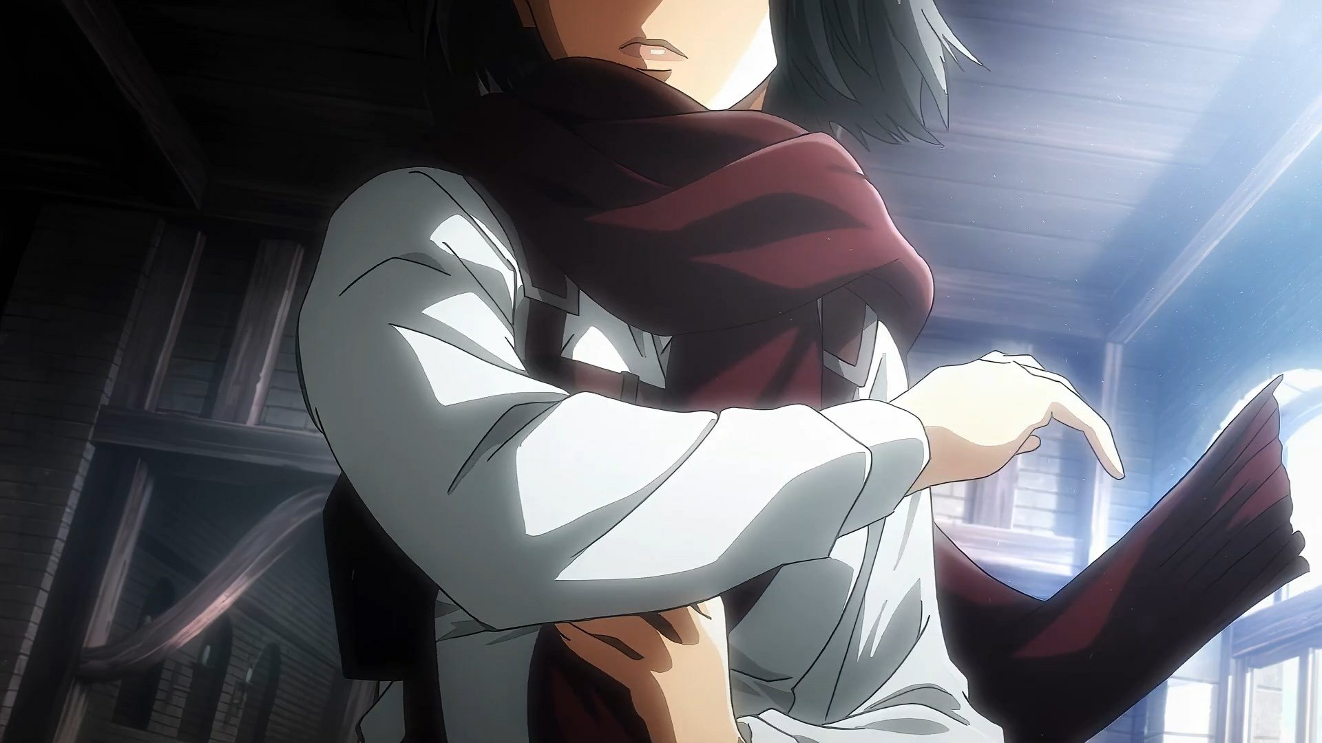 Mikasa Ackerman HD Wallpaper | Attack on Titan Anime Art