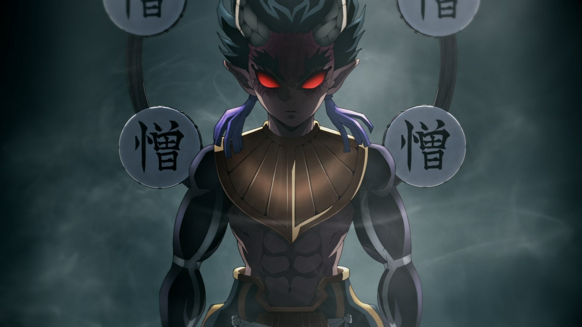 Demon Slayer Dark Aura – HD Anime Wallpaper from Kimetsu no Yaiba