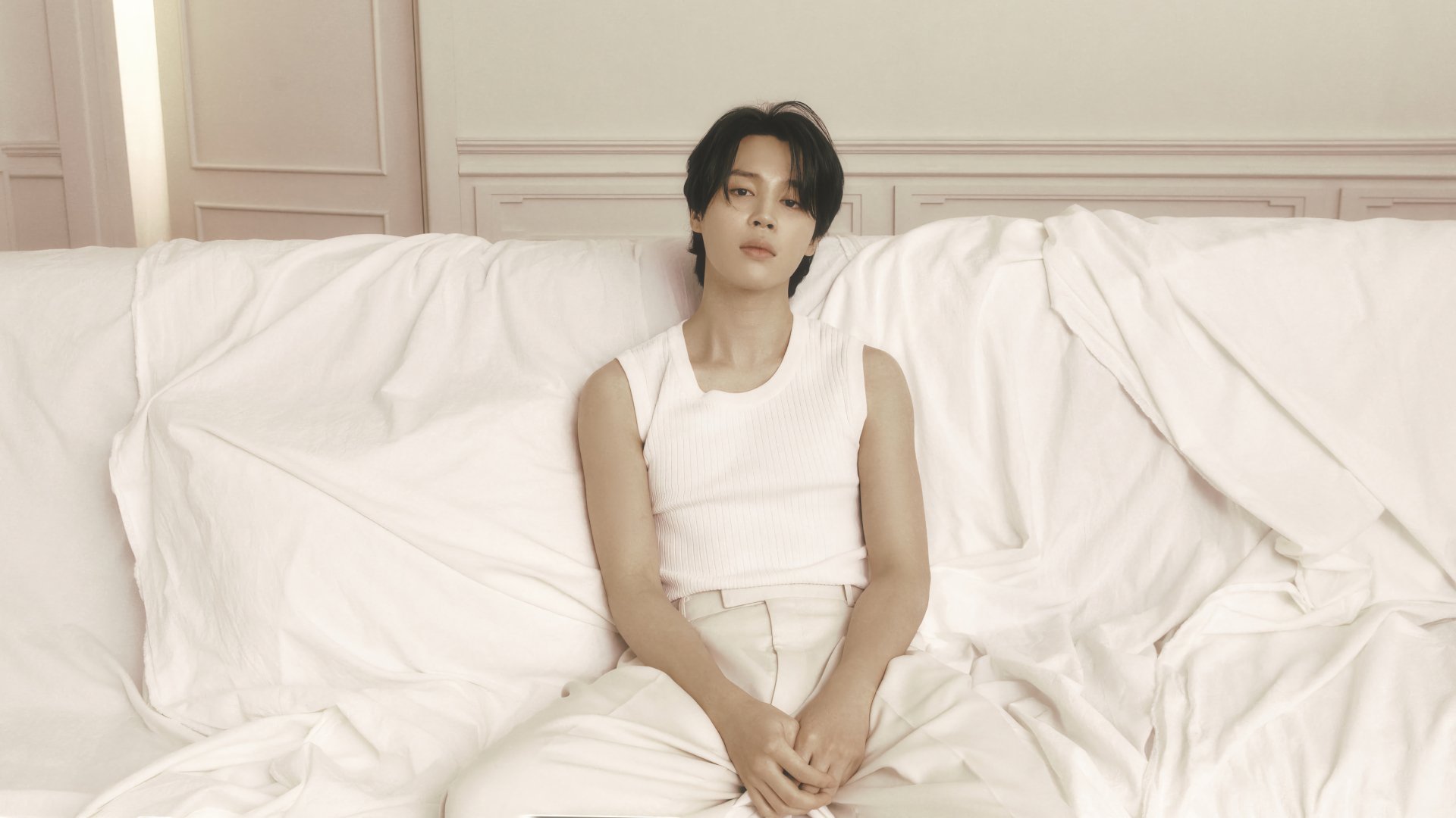 Elegant Jimin from BTS - HD Desktop Wallpaper