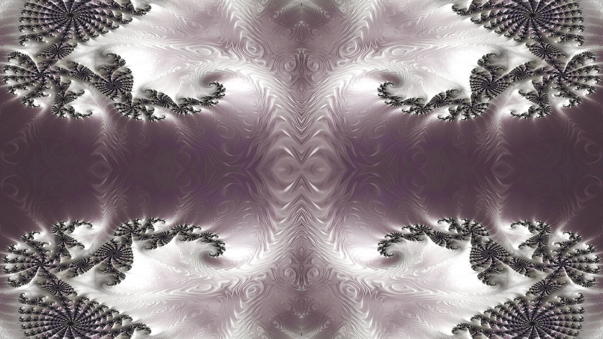 Trippy Psychedelic Fractal Wallpaper by Dr-Pen