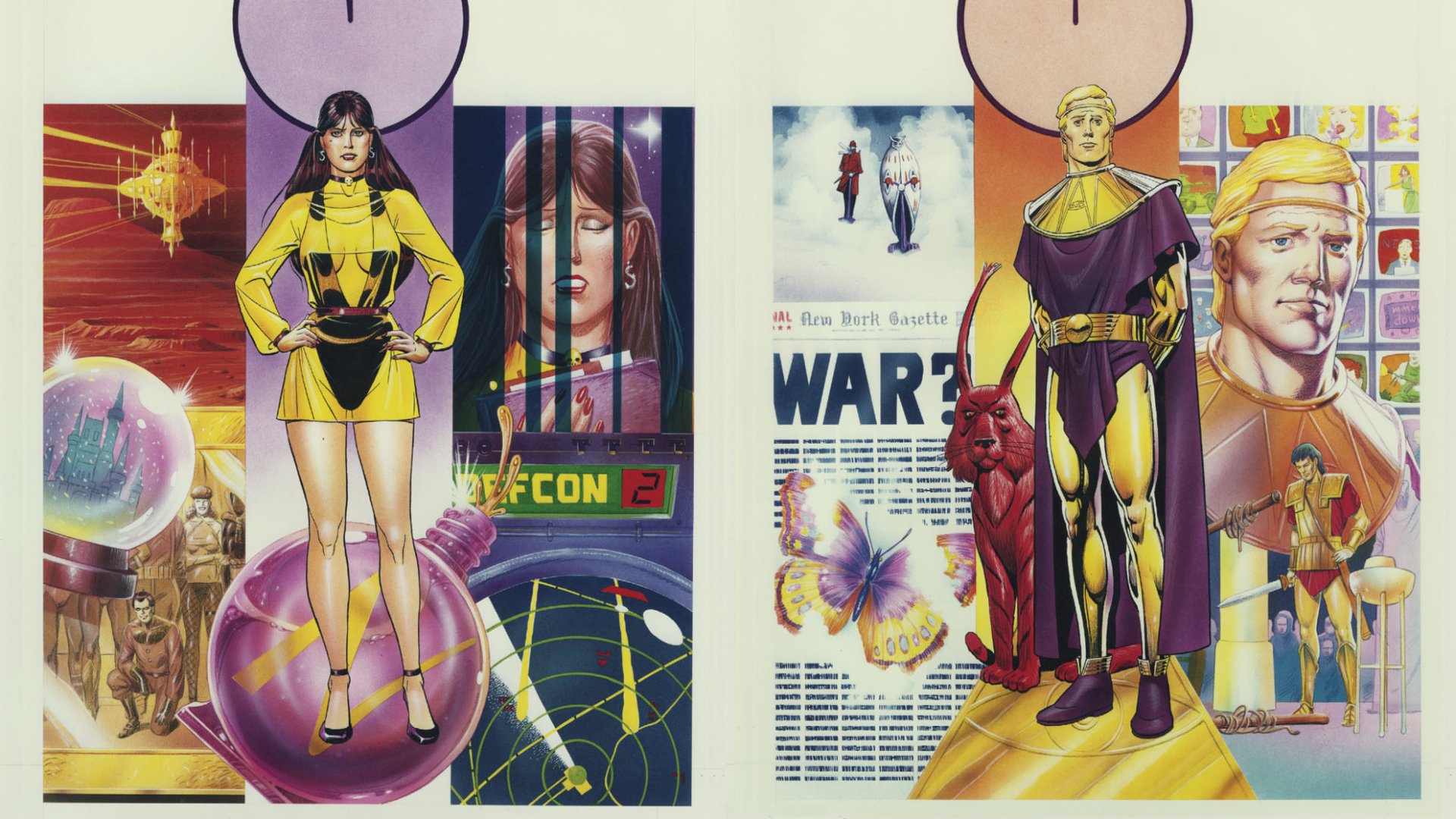 Download Comic Watchmen HD Wallpaper by Dave Gibbons