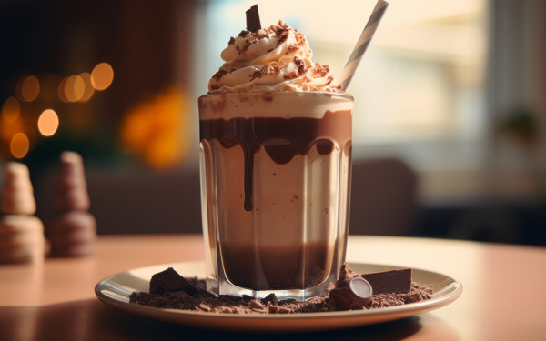 Chocolate Milkshake - Desktop Wallpapers, Phone Wallpaper, PFP, Gifs ...
