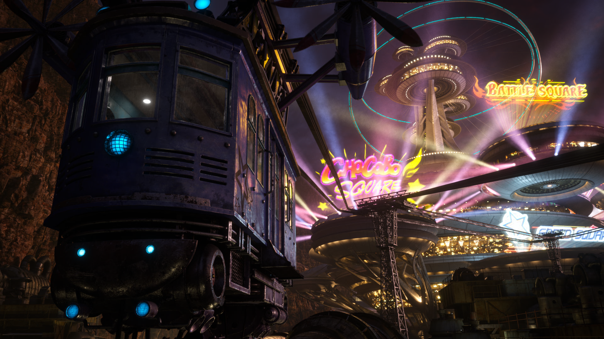 Final Fantasy 7 Backgrounds Final Fantasy 7: The 10 Best Areas, Ranked
