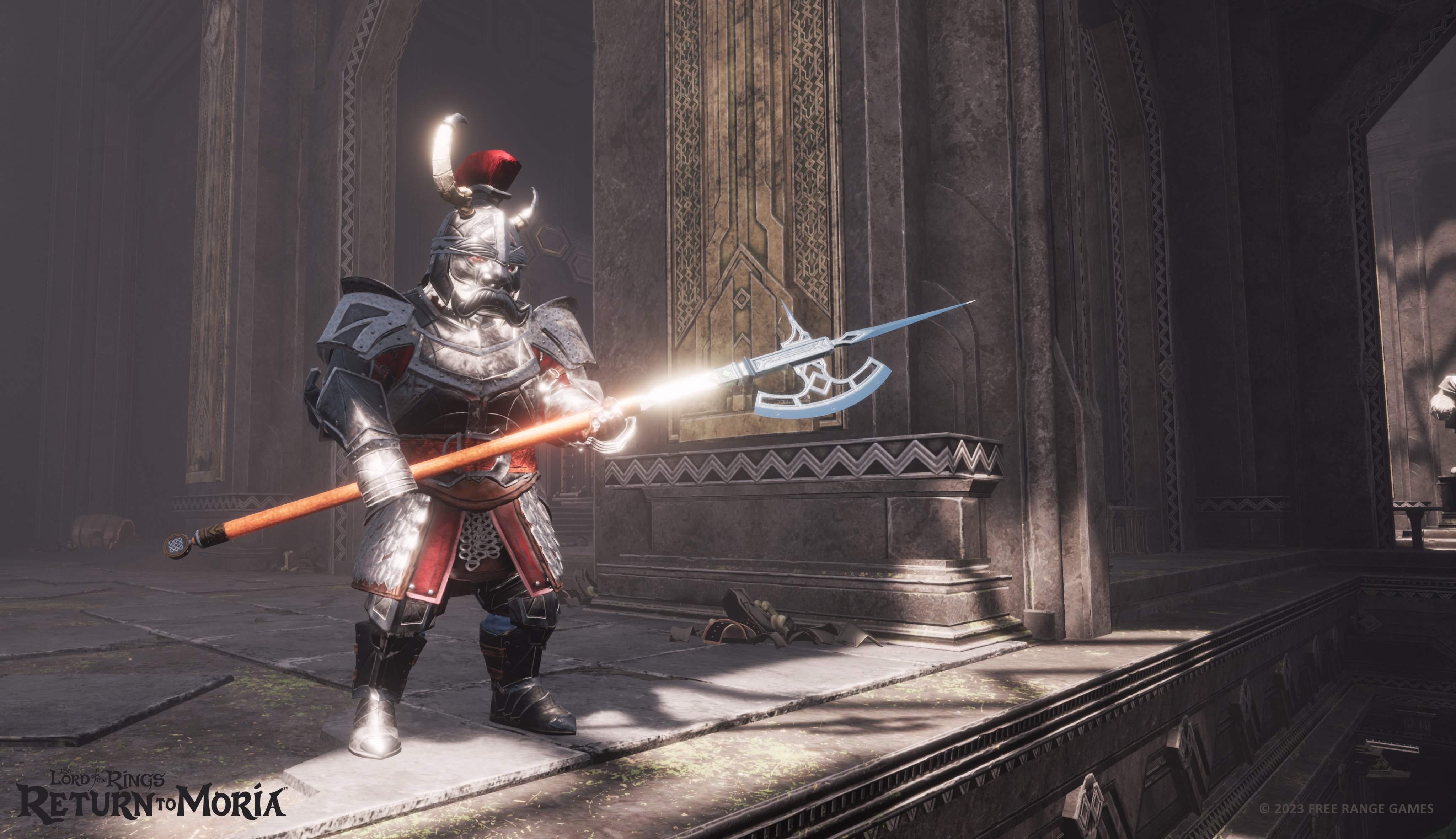 The Lord of the Rings: Return to Moria Key Art Wallpaper