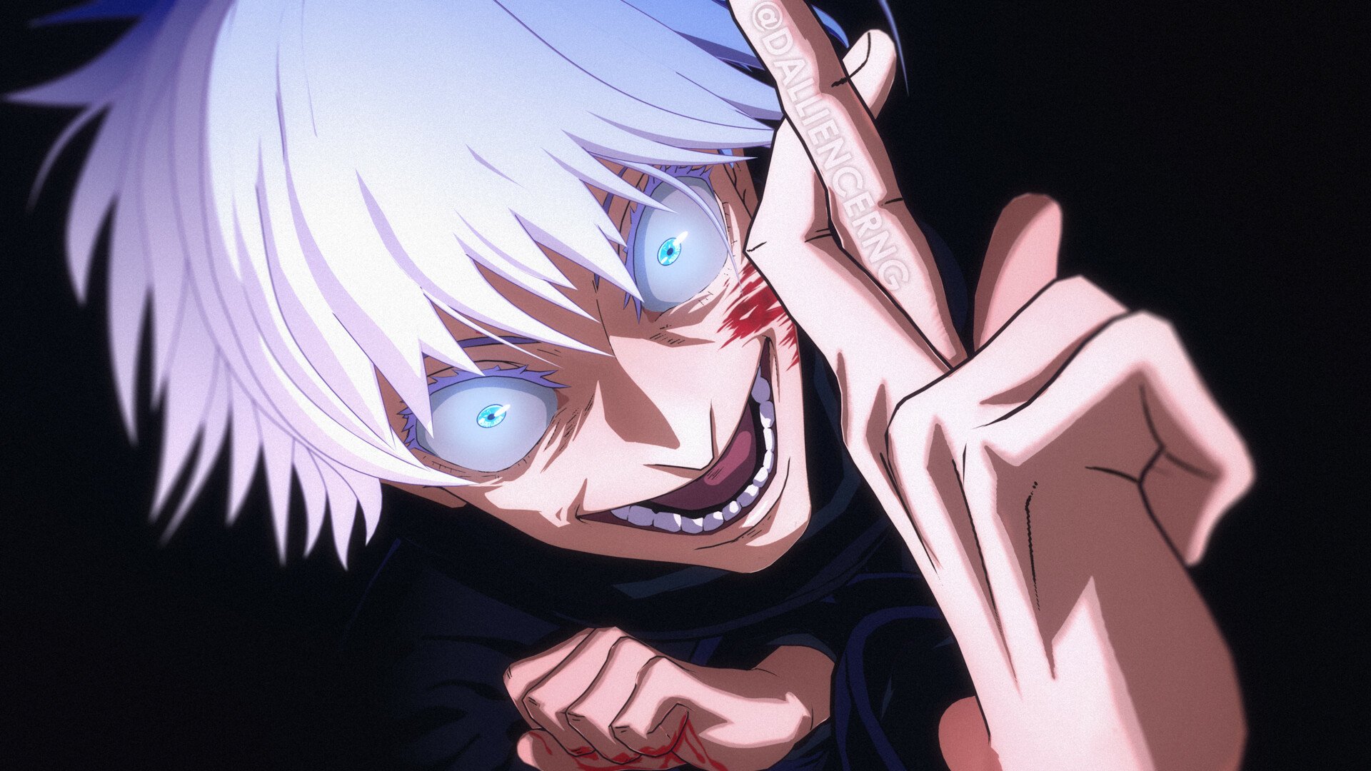 Download Satoru Gojo Anime Jujutsu Kaisen HD Wallpaper by Will Gwasera