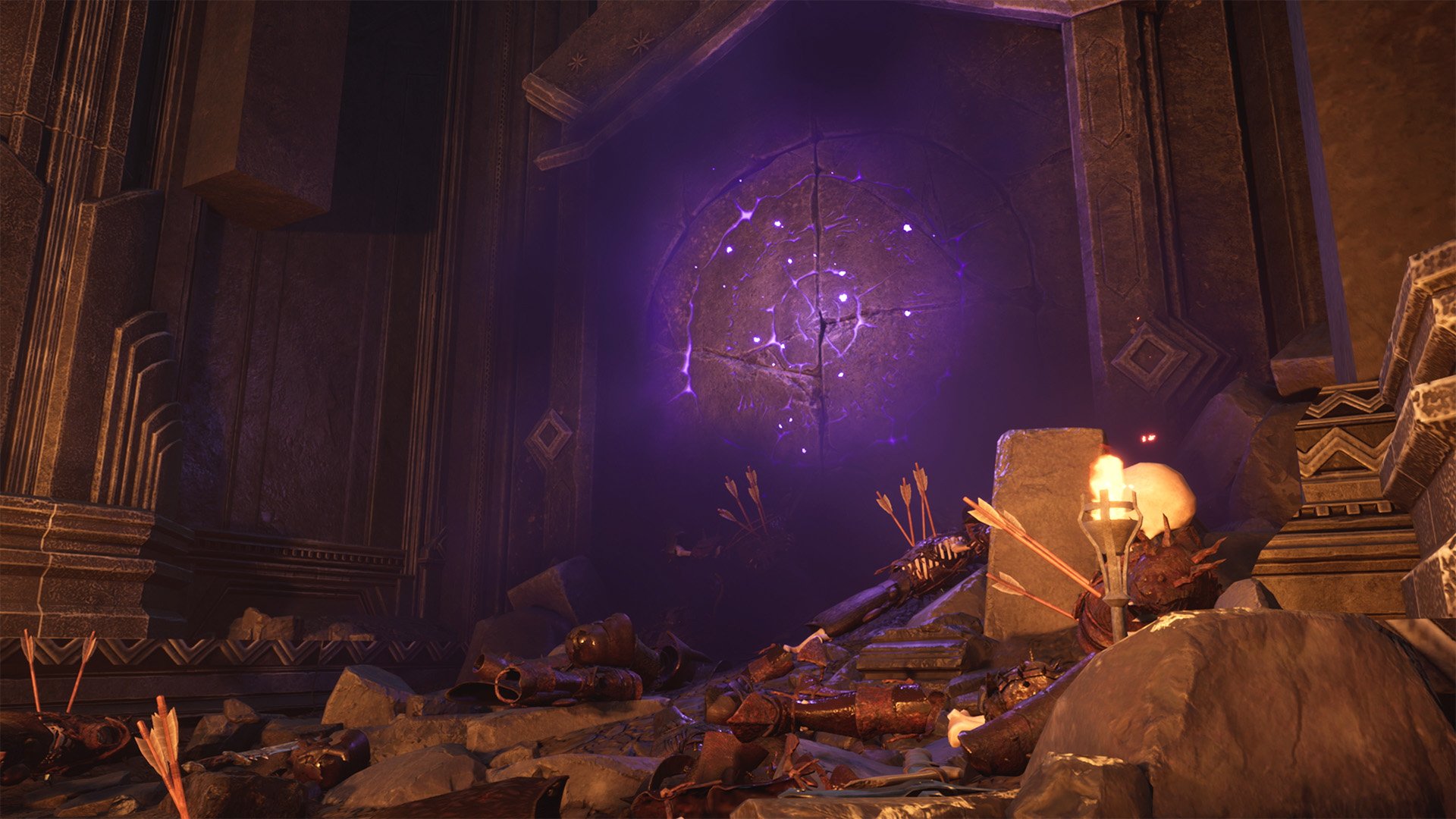 Return to Moria HD Wallpaper - Mystical Dwarven Ruins