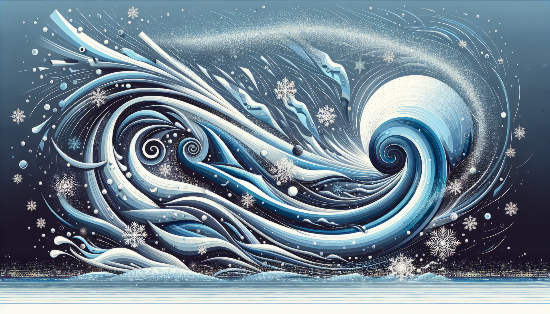 Blizzard Vortex HD Wallpaper by QuantumCurator