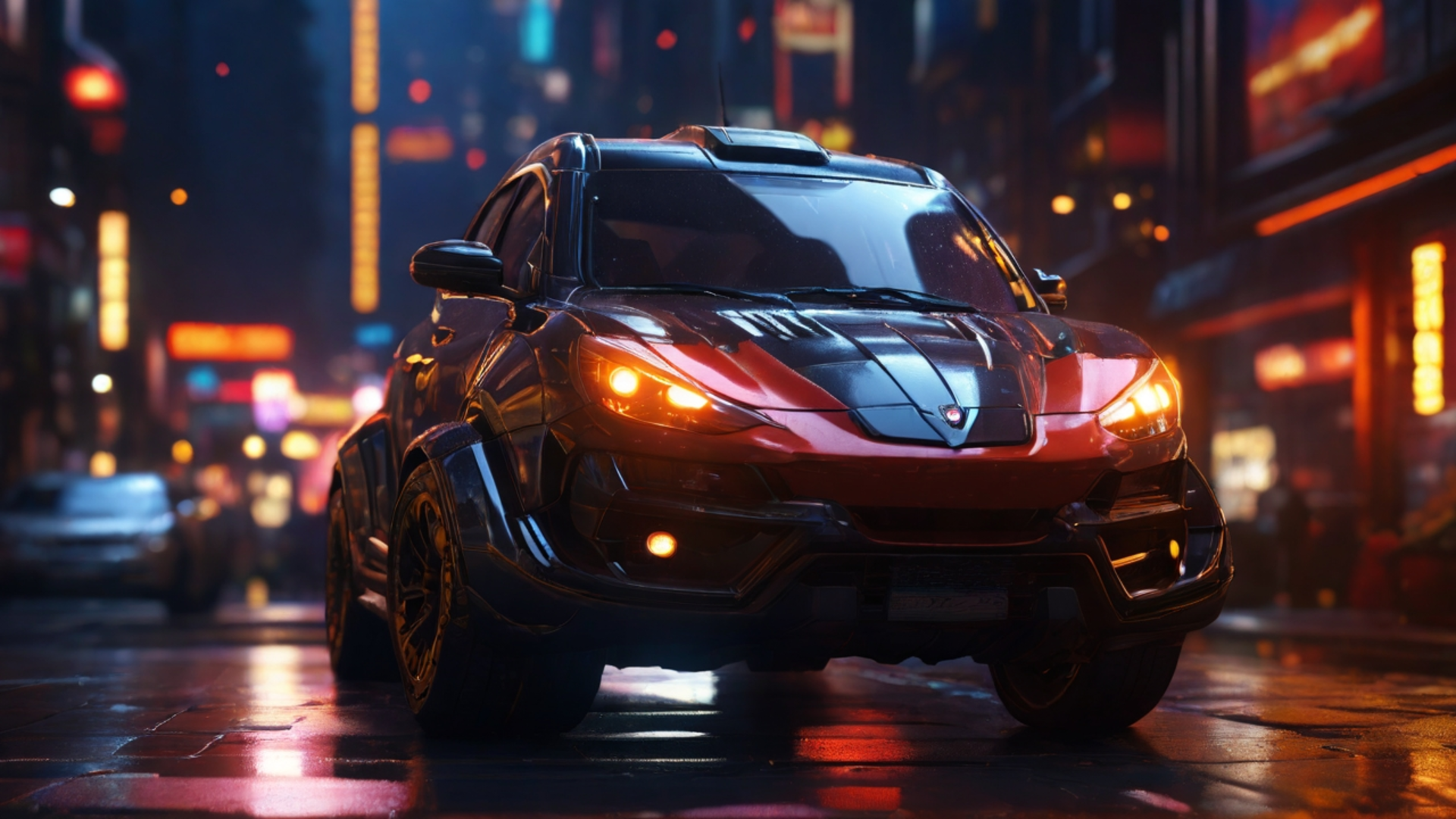 Shiny Car by AnimeHead