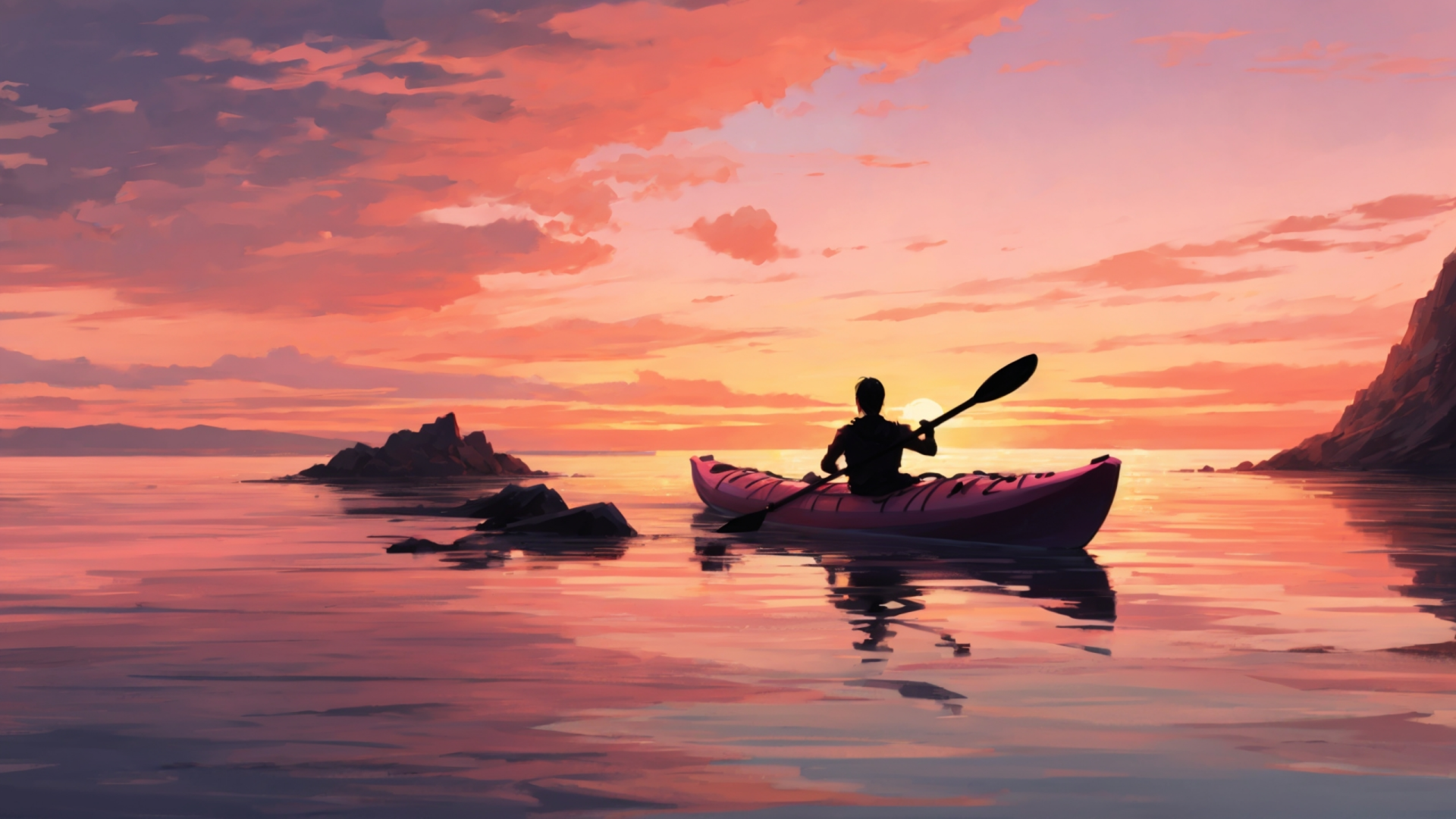 Kayaking by AnimeHead