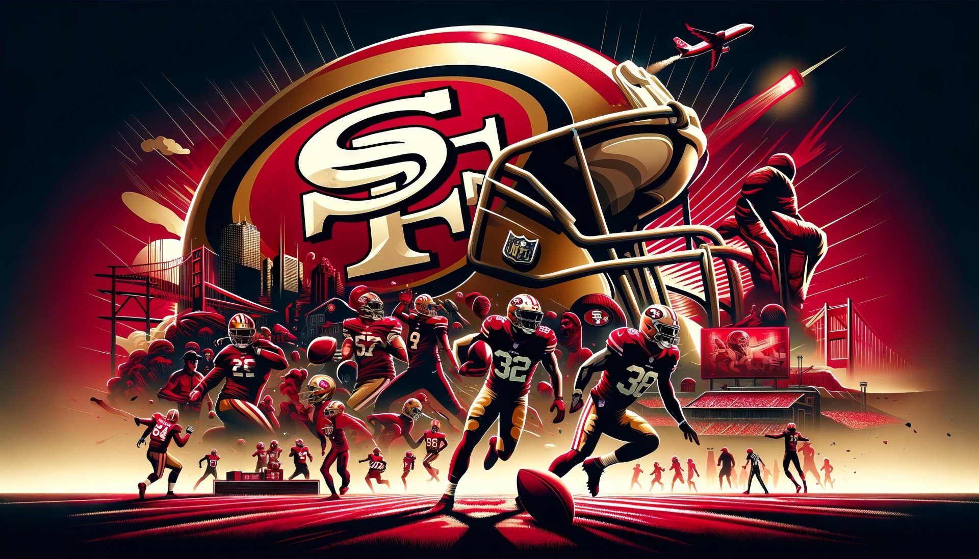 San Francisco 49ers NFL Super Bowl Spirit HD Wallpaper by patrika