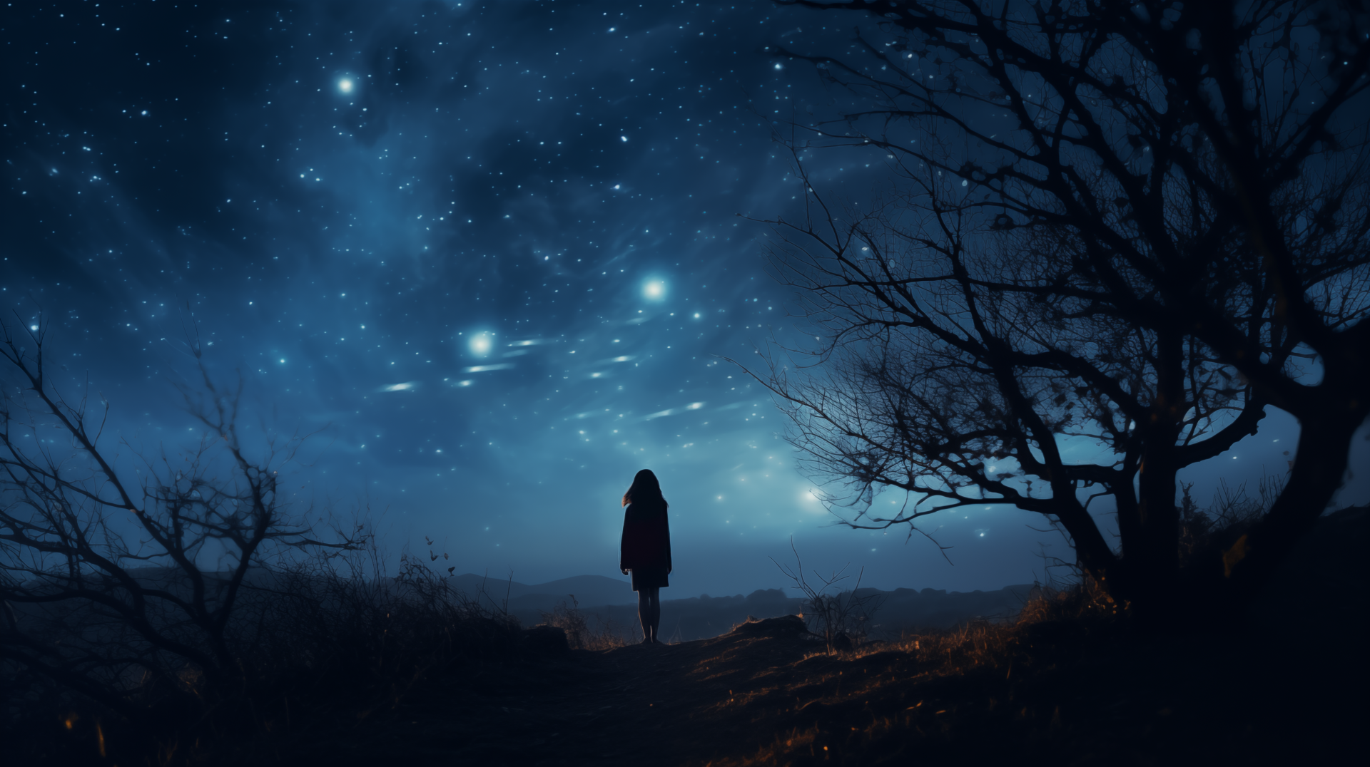 [40+] Night Sky 4k Wallpapers