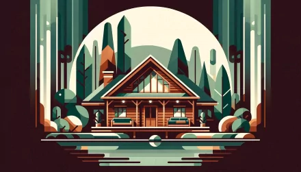 Cozy Cabin - Desktop Wallpapers, Phone Wallpaper, PFP, Gifs, and More!