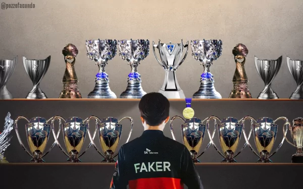 Faker: Iconic T1 Esports HD Wallpaper