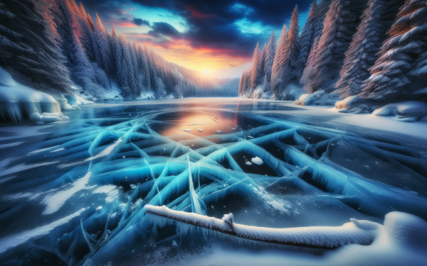 Frozen Lake Wallpapers