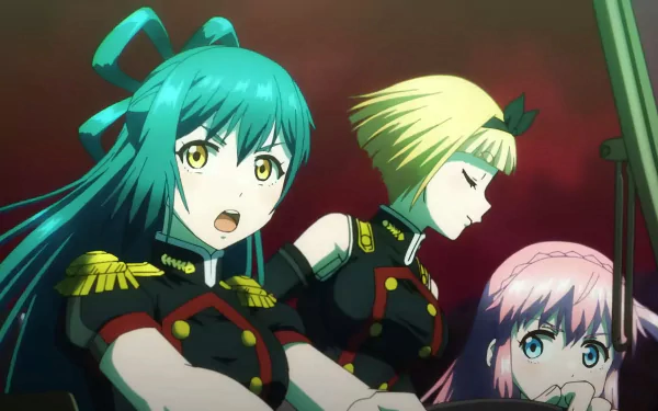 Tenka Izumo in Chained Soldier | Stunning HD Anime Wallpaper