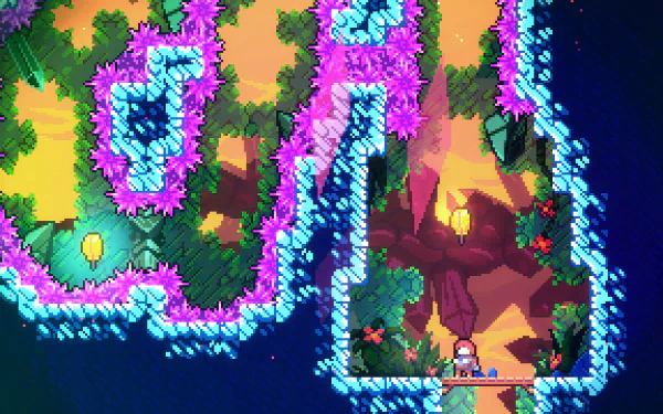 Pixel Art Adventure Game HD Wallpaper