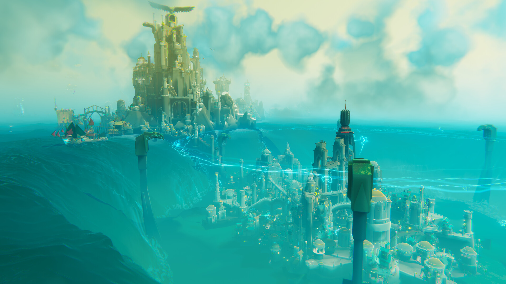 Bulwark: Falconeer Chronicles Game Scenery HD Wallpaper