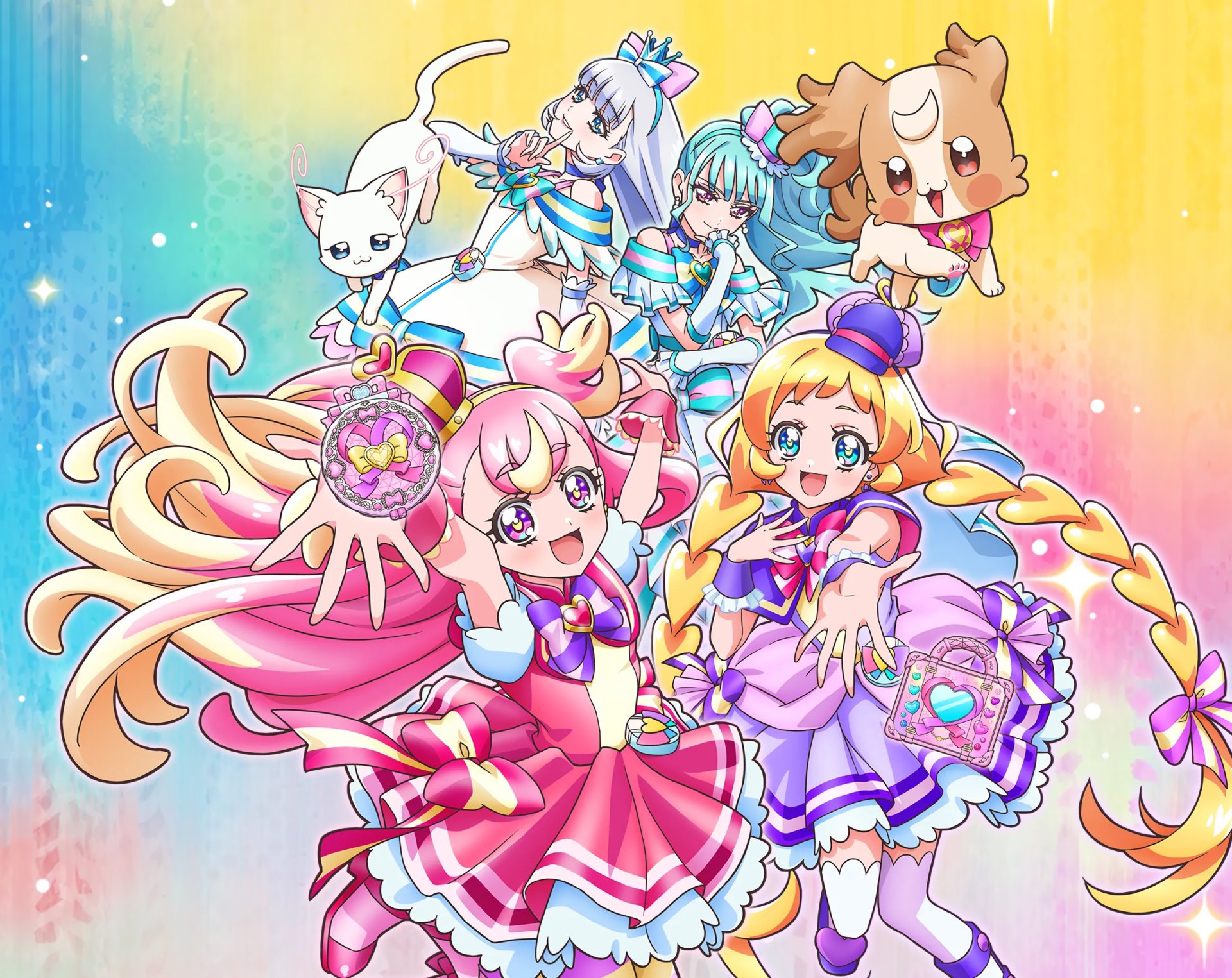 Anime Wonderful PreCure HD Wallpaper