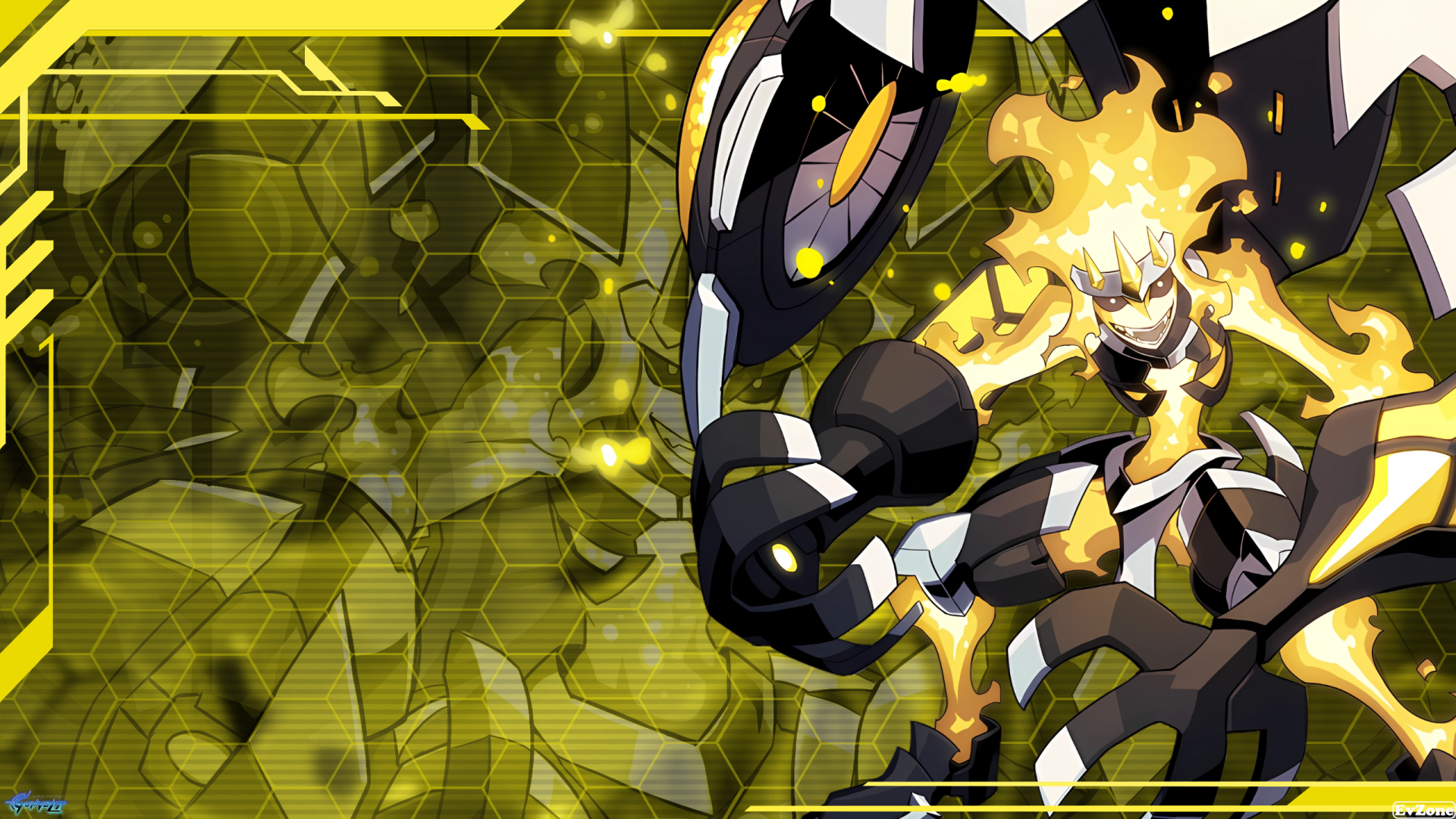 Download Stratos (Azure Striker Gunvolt) HD Wallpaper by EvZone