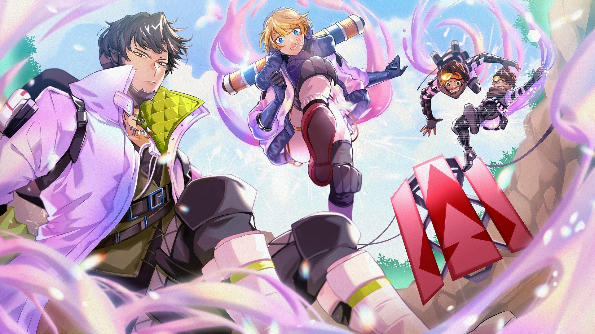 Download Video Game Apex Legends Crypto (Apex Legends) Wattson (Apex Legends) Mirage (Apex ...