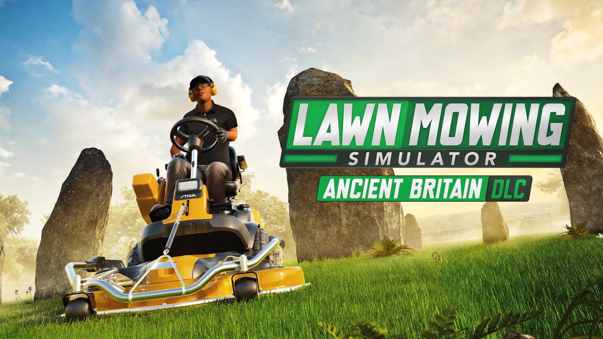 Lawn Mowing Simulator HD Wallpaper - Ancient Britain DLC