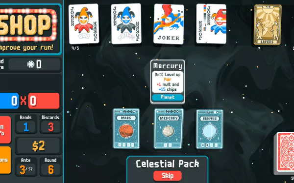 Arcana Packs Balatro HD Wallpaper Collection