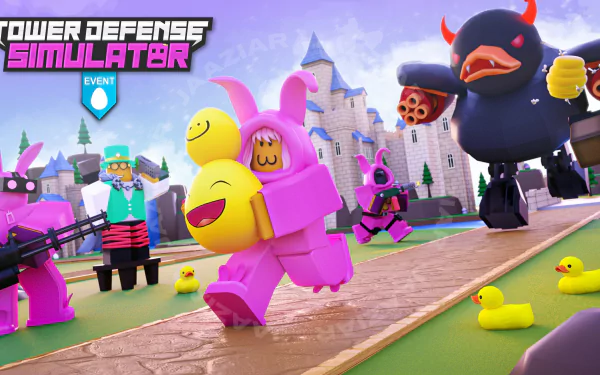 Roblox Tower Defense Simulator HD Wallpaper - Epic Game Art