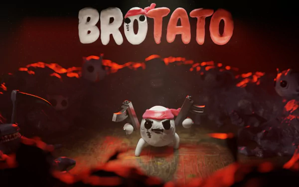 Download Brotato Game Hero HD Wallpaper for Free!