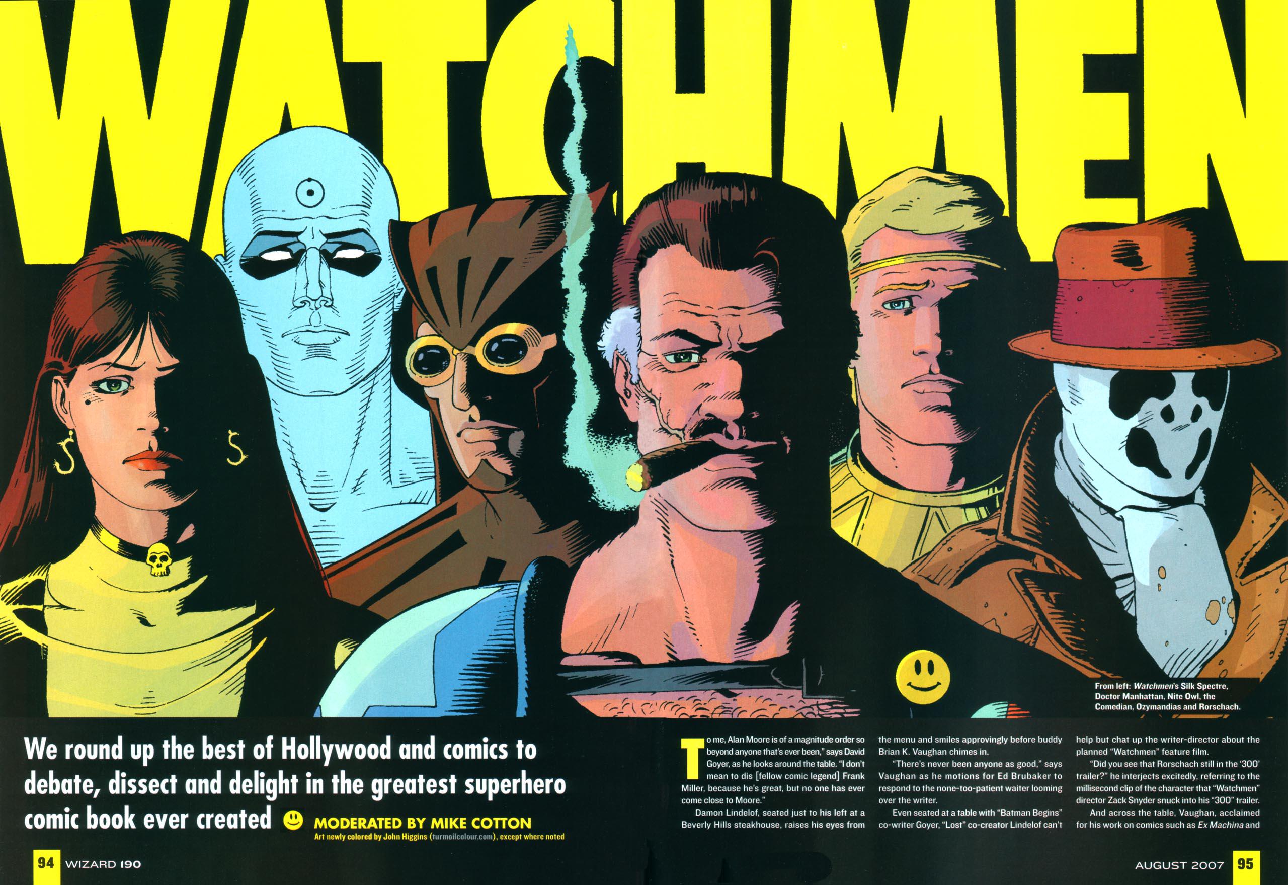 Fondo De Pantalla De Watchmen 23086