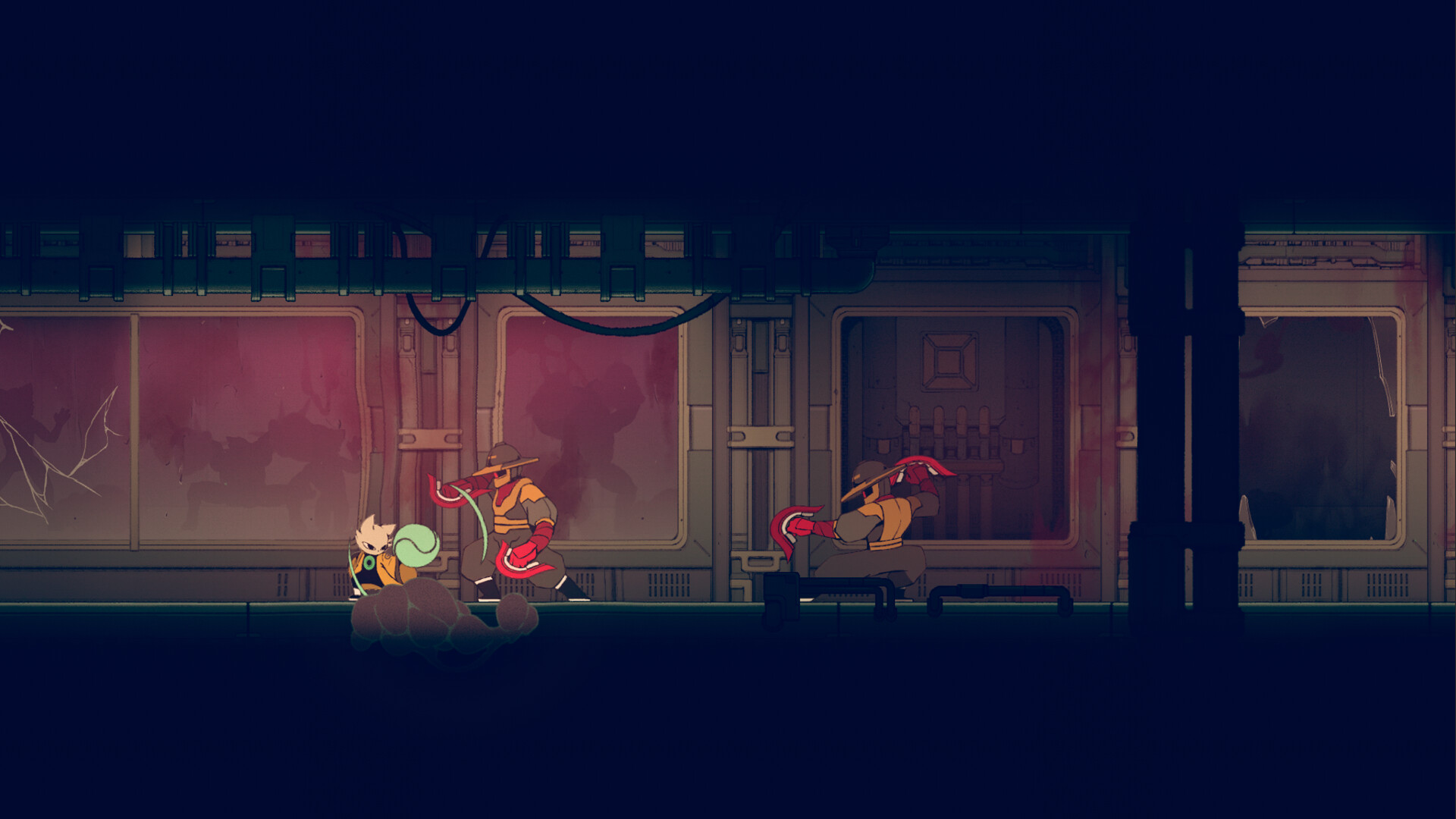 Nine Sols HD Wallpaper: Epic Video Game Scene